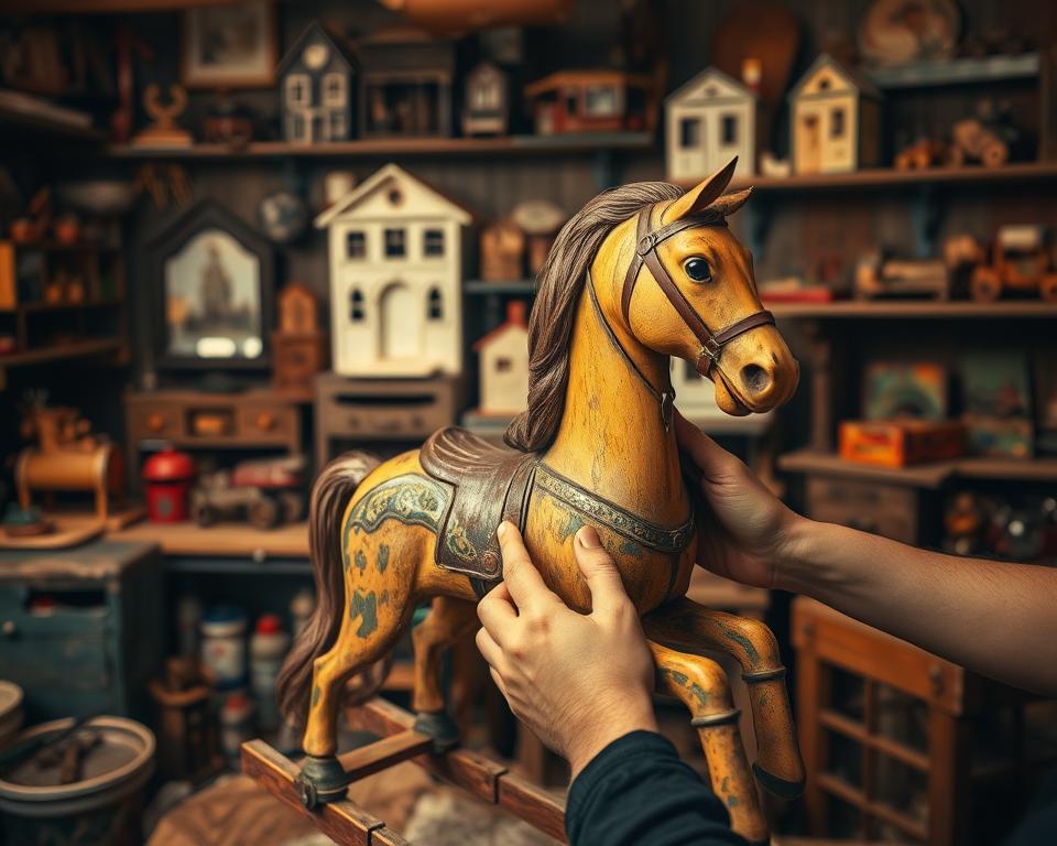 Restore and Repair Wooden Playthings